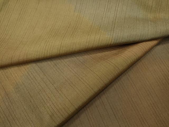 平和屋着物●上質な紬　霞文　正絹　逸品　CAAZ2729ut