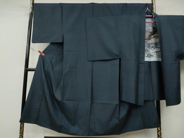 平和屋着物●男性　本場大島紬　アンサンブル　100亀甲　総詰め　正絹　逸品　CAAZ2731ut