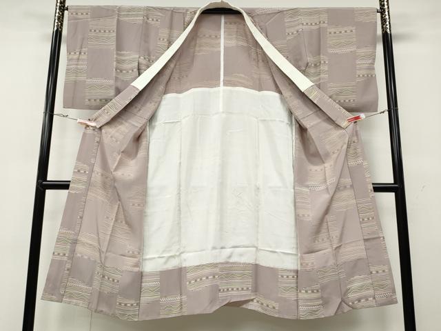 平和屋着物○長襦袢 無双仕立て 吉祥花文 やまと誂製 正絹 逸品 CAAZ2778ut