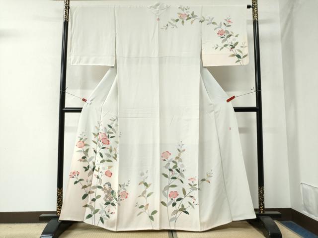 平和屋着物●訪問着　友禅　作家物　童子遊び　てんとう虫　暈し染め　正絹　逸品　CAAZ2810yc