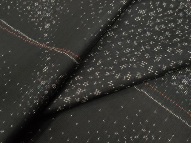 平和屋着物●本場大島紬　9マルキ　吉祥文　ロング丈　正絹　逸品　CAAZ3039yc