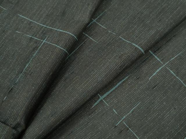 平和屋着物●上質な小紋　紬地　吉祥文　正絹　逸品　CAAZ3077yc