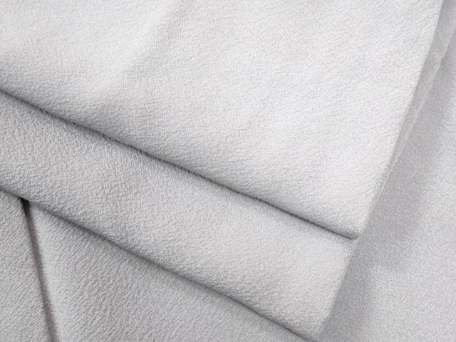 平和屋着物●上質な色無地　牡丹鼠色　正絹　逸品　CAAZ3165yc