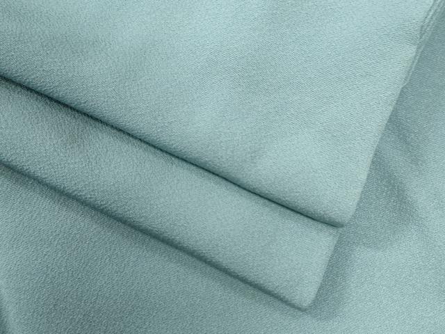 平和屋着物●上質な色無地　秘色色　正絹　逸品　CAAZ3169yc