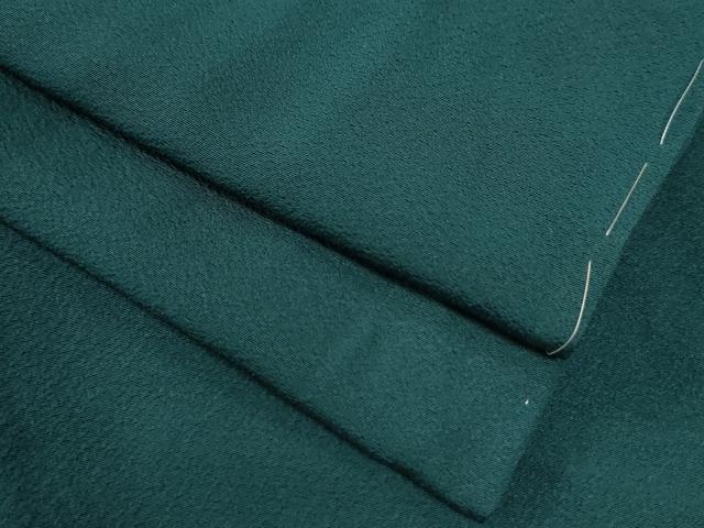 平和屋着物●上質な色無地　高麗納戸色　正絹　逸品　未使用　CAAZ3180yc