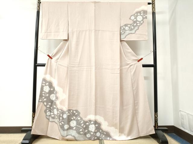 平和屋着物●訪問着　辻が花　絞り　正絹　逸品　CAAZ3492yc