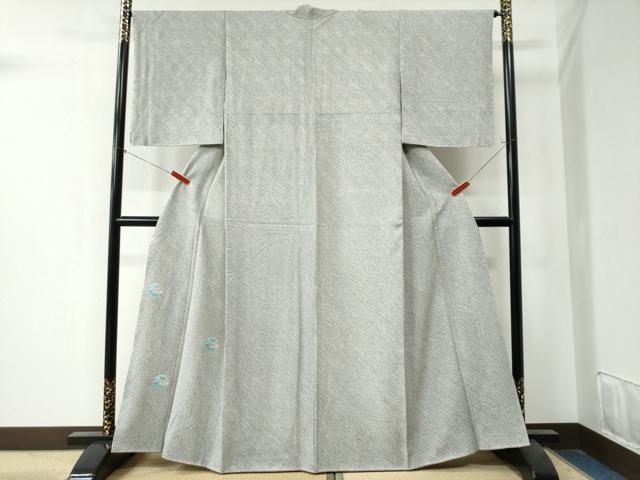 平和屋着物●色留訪問着　総絞り　松竹梅丸文　正絹　逸品　CAAZ3557yc