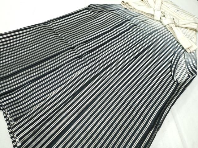 平和屋着物●男性　行灯袴　舞台衣装　間道　銀糸　CAAZ3631yc