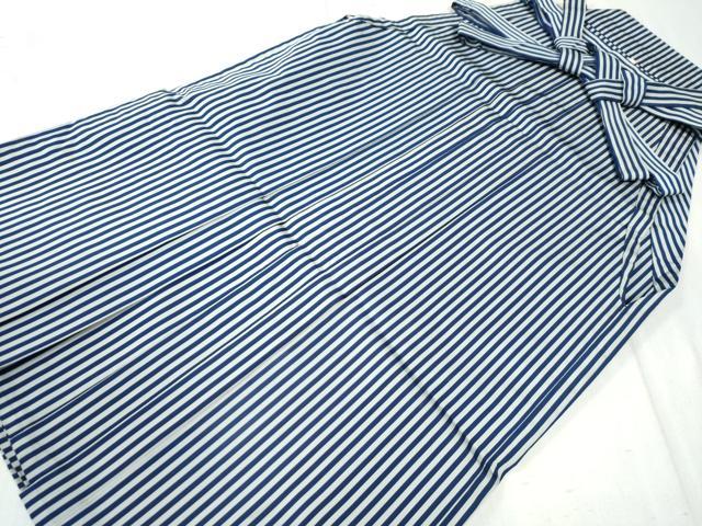 平和屋着物●男性　行灯袴　縞　洗える着物　CAAZ3634yc