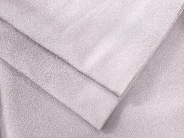 平和屋着物●上質な色無地　浅紫色　正絹　逸品　CAAZ3748yc