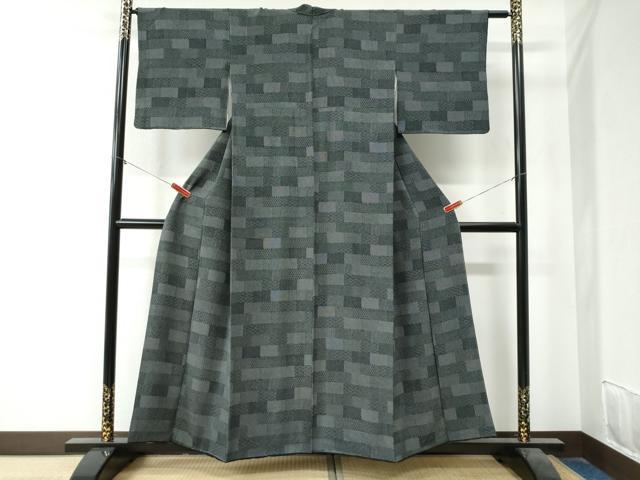 平和屋着物●伝統工芸士　保科信　江戸小紋　百柄　正絹　逸品　CAAZ3802yc