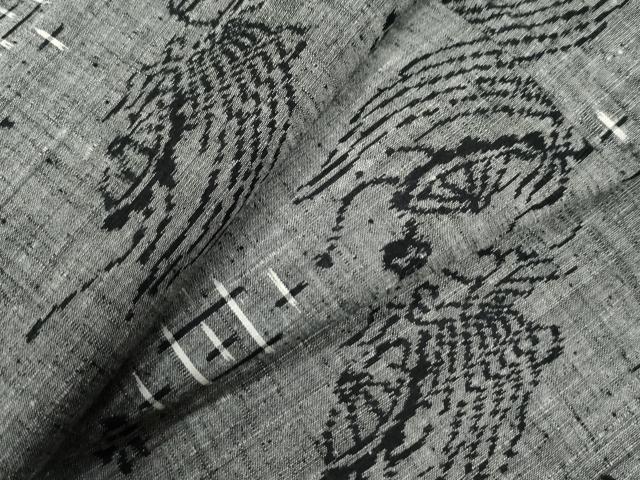 平和屋着物●上質な紬　宝尽くし　正絹　逸品　CAAZ3824yc