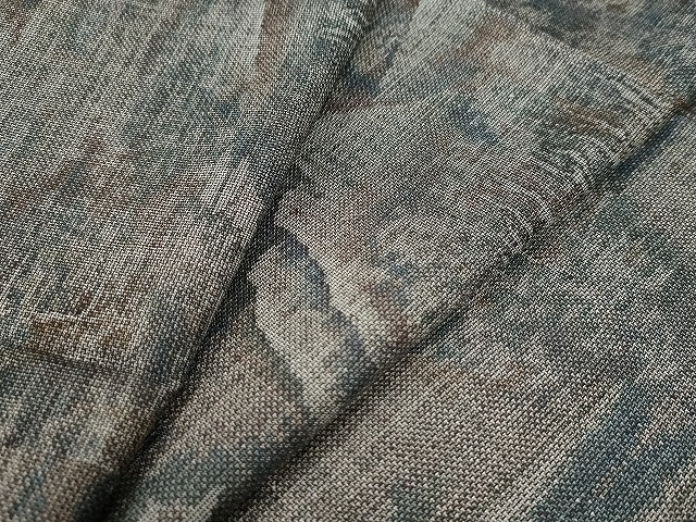 平和屋着物●本場大島紬　9マルキ　遠山樹林文　正絹　逸品　CAAZ3976yc