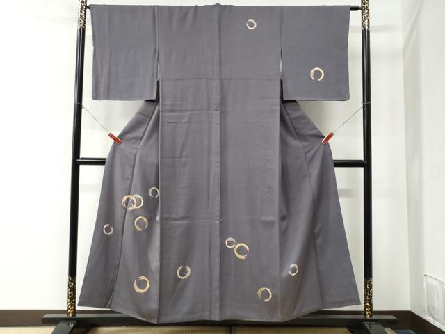 平和屋着物●訪問着　駒刺繍　束ね稲文　金彩　大丸扱い　正絹　逸品　CAAZ3993yc