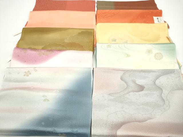 平和屋着物★和装小物　帯揚げ10枚セット　正絹　逸品　未使用　CAAZ6312ju