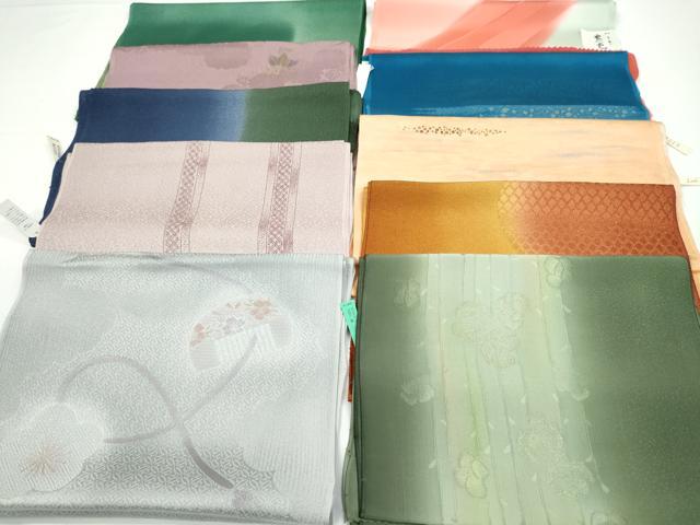平和屋着物★和装小物　帯揚げ10枚セット　正絹　逸品　未使用　CAAZ6315ju