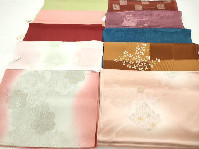 平和屋着物★和装小物　帯揚げ10枚セット　正絹　逸品　未使用　CAAZ6326ju
