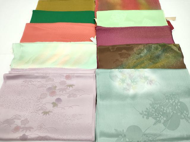 平和屋着物★和装小物　帯揚げ10枚セット　正絹　逸品　未使用　CAAZ6328ju