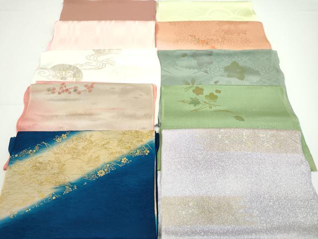 平和屋着物★和装小物　帯揚げ10枚セット　正絹　逸品　CAAZ6385ju