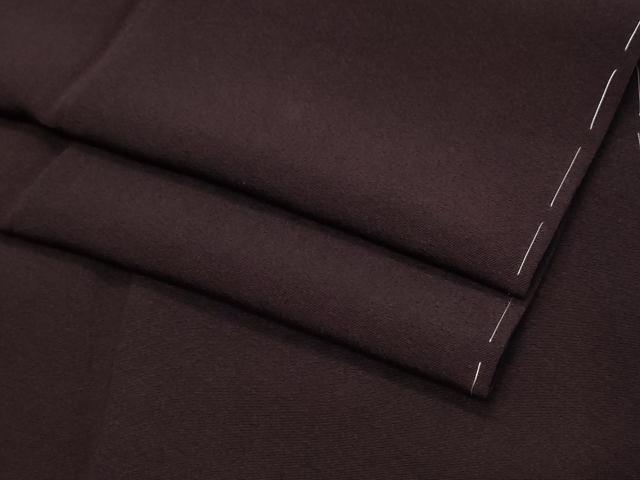 平和屋着物●上質な色無地　似せ紫色　正絹　逸品　未使用　CAAZ8043vf