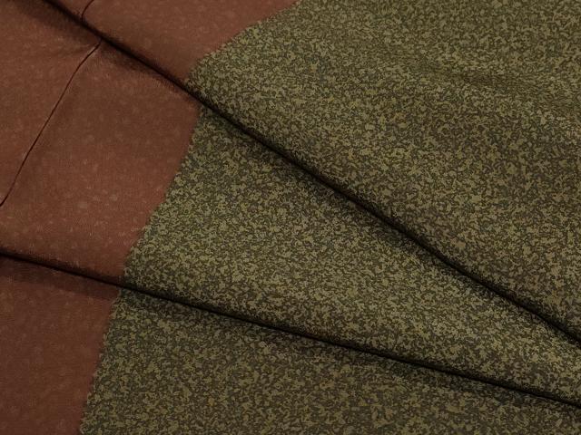 平和屋着物●上質な小紋　霞文　たたき染め　正絹　逸品　CAAZ8048vf