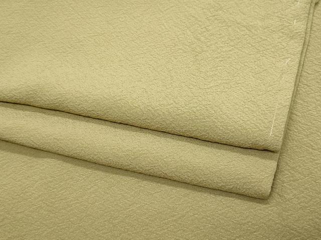 平和屋着物●上質な色無地　桑染色　正絹　逸品　未使用　CAAZ8163vf