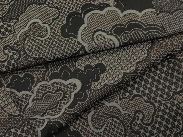 平和屋着物●本場大島紬　雲重ね吉祥文　正絹　逸品　未使用　CAAZ8369vf