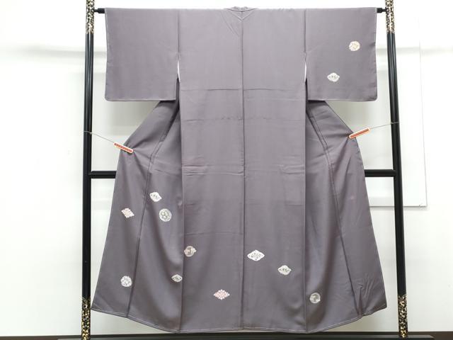 平和屋着物●山口美術織物 皇室 伊勢神宮御用 西陣織 訪問着 お召地 総刺繍 利休好み 天蚕糸繍  反端付き 未使用 正絹 逸品 CAAZ8809th