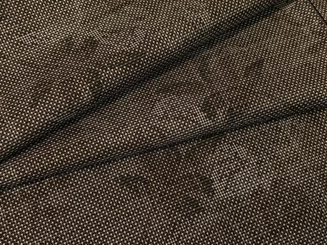 平和屋着物●本場大島紬　7マルキ　枝葉文　鈴乃屋扱い　正絹　逸品　CAAZ9999vp