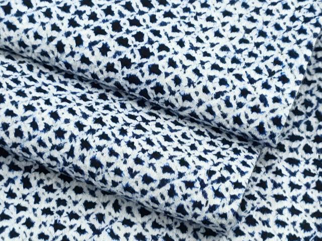 平和屋着物∴夏物　男性　浴衣　有松鳴海絞り　三浦絞り　綿　逸品　CABA0435ng