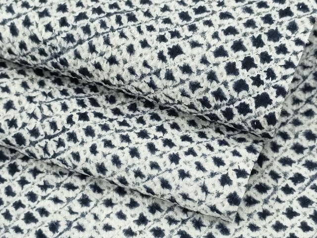 平和屋着物∴夏物　男性　浴衣　有松鳴海絞り　三浦絞り　綿　逸品　未使用　CABA0465ng