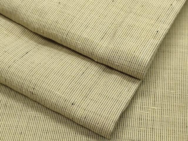 平和屋着物●上質な紬　縞　ロング丈　正絹　逸品　未使用　CABA1275gh