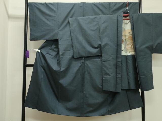 平和屋着物●男性　本場大島紬　アンサンブル　100亀甲　総詰め　正絹　逸品　CABA1329gh