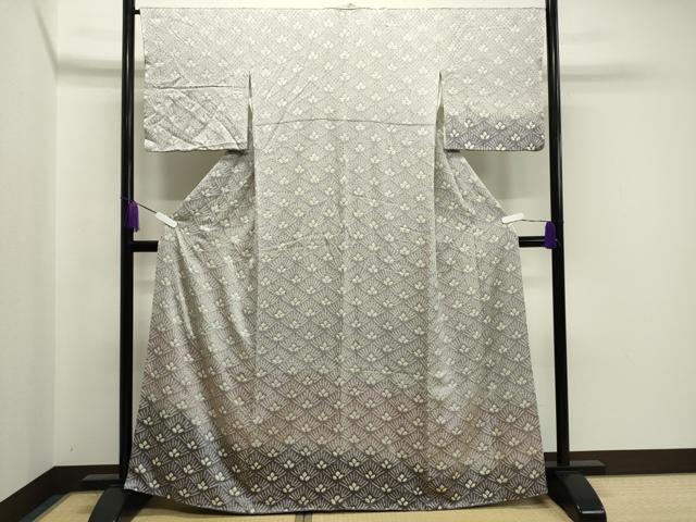 平和屋着物●訪問着　総絞り　松　暈し染め　さが美扱い　正絹　逸品　CABA1395gh