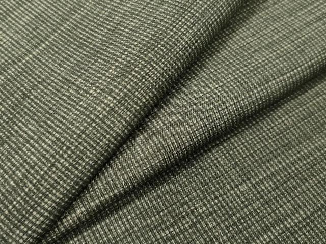 平和屋着物●男性　紬　縞　正絹　逸品　CABA1398gh