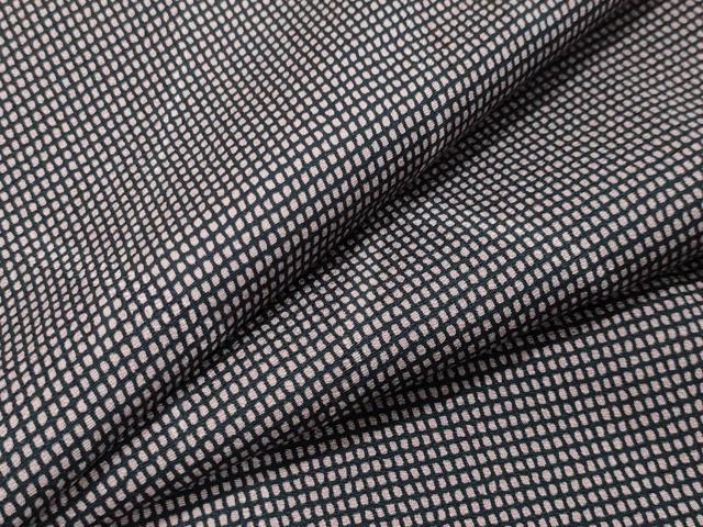 平和屋着物●江戸小紋　角通し　切嵌地紋　正絹　逸品　未使用　CABA1419gh