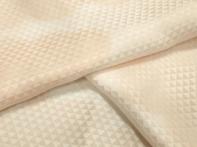 平和屋着物●長襦袢　無双仕立て　雲重ね地紋　暈し染め　正絹　逸品　CABA1502gh