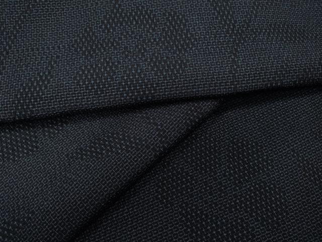 平和屋着物●本塩沢　110亀甲　花唐草文　正絹　逸品　未使用　CABA1651ut