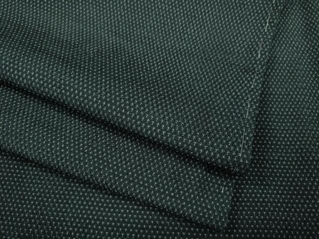 平和屋着物●本塩沢　絣文様　正絹　逸品　未使用　CABA1669ut