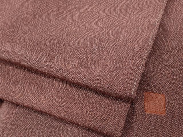 平和屋着物●江戸小紋　作家物　鮫小紋柄　正絹　逸品　未使用　CABA1675ut