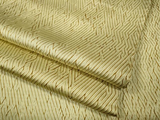 平和屋着物●名門　藤娘きぬたや・杢目絞り　正絹　逸品　CABA1816ut