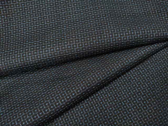 平和屋着物●男性　本場大島紬　80亀甲　総詰め　正絹　逸品　CABA1977ut