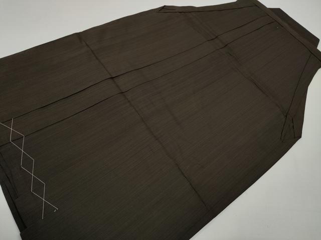 平和屋着物●男性　馬乗り袴　縞　正絹　逸品　未使用　CABA1986ut