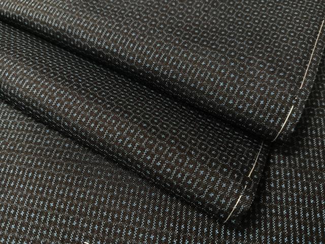 平和屋着物●男性　本場大島紬　100亀甲　総詰め　正絹　逸品　未使用　CABA4625vp