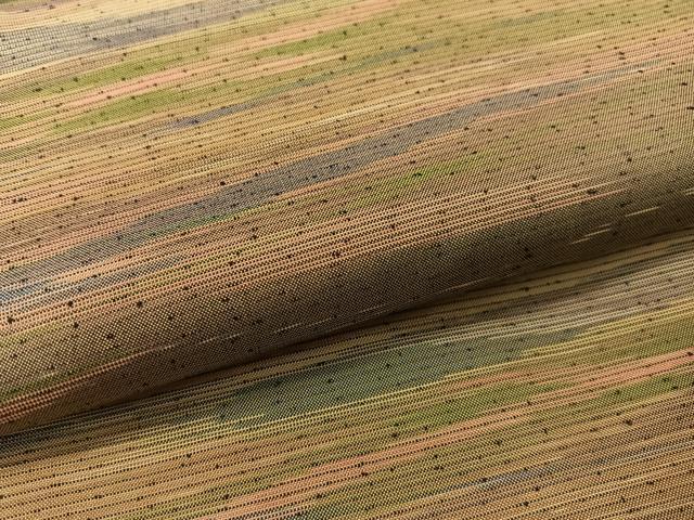 平和屋着物●薩摩結城紬　霞文　正絹　逸品　CABA4664vp