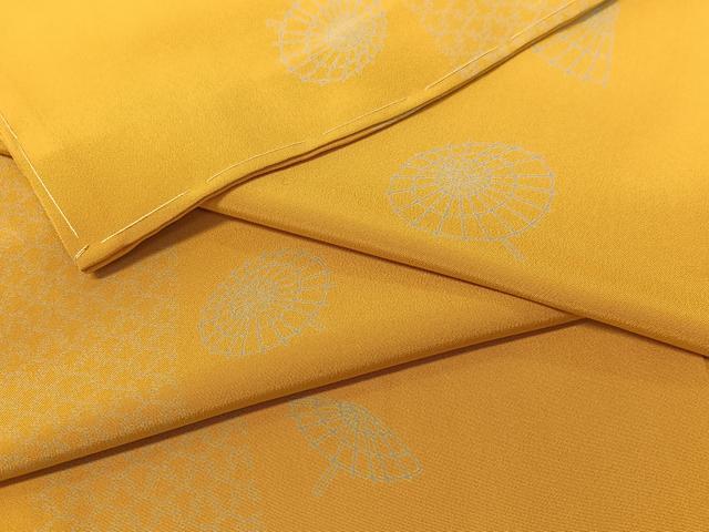 平和屋着物●長襦袢　無双仕立て　番傘　広衿仕立て　正絹　逸品　CABA4701vp