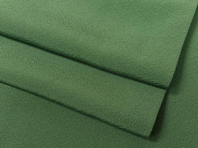 平和屋着物●上質な色無地　木賊色　ますいわ屋扱い　正絹　逸品　CABA4721vp