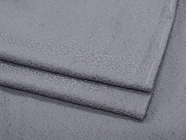 平和屋着物●上質な色無地　葡萄鼠色　正絹　逸品　未使用　CABA6017vf