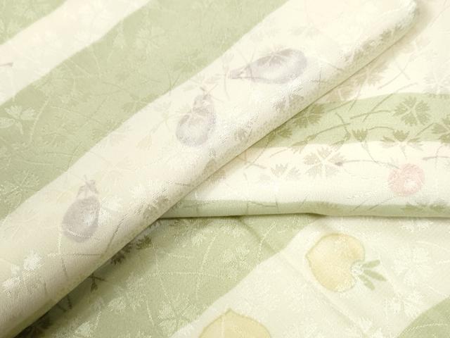 平和屋着物●長襦袢　無双仕立て　成り物　正絹　逸品　CABA6359yc