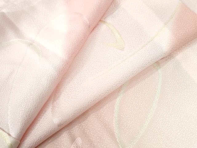 平和屋着物●長襦袢　無双仕立て　吉祥地紋　暈し染め　正絹　逸品　CABA6377yc